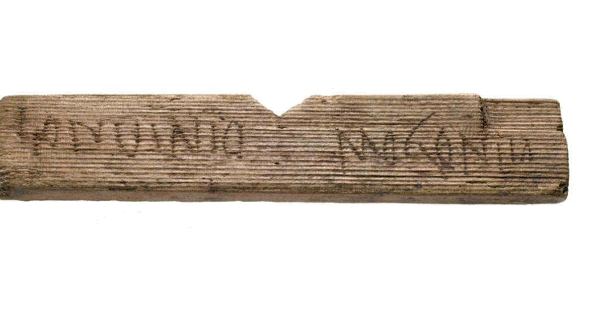 Archaeological research into Britain’s oldest hand-written documents ...